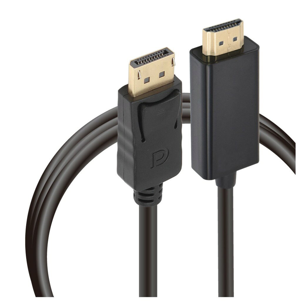 配送区分：SSサイズIK100P0【新品/取寄品/代引不可】DisplayPort-HDMI変換ケーブル3m JT-DPHD3M-BK※ご注文手続き後、当店より発送予定日または取寄商品の在庫有無・納期を記載したご注文確認メールをお送りいたし...