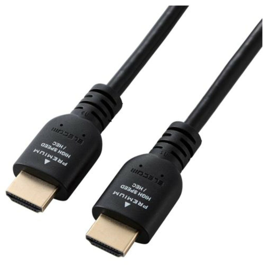 配送区分：SSサイズEL11851HDMIケーブル/Premium/スタンダード/3.0m/ブラック CAC-HDP30BK2※ご注文手続き後、当店より発送予定日または取寄商品の在庫有無・納期を記載したご注文確認メールをお送りいたしますので...