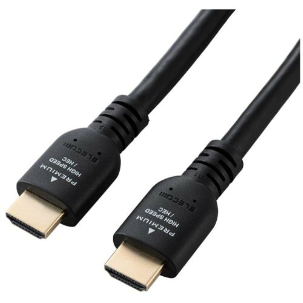 配送区分：SSサイズEL11852HDMIケーブル/Premium/スタンダード/5.0m/ブラック CAC-HDP50BK2※ご注文手続き後、当店より発送予定日または取寄商品の在庫有無・納期を記載したご注文確認メールをお送りいたしますので...