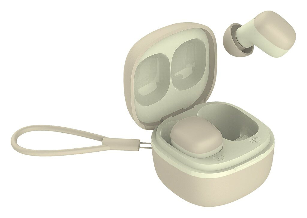 配送区分：SSサイズK1M018E【新品/取寄品】完全ワイヤレスイヤホン AAC ミニ BEIGE BL-123※ご注文手続き後、当店より発送予定日または取寄商品の在庫有無・納期を記載したご注文確認メールをお送りいたしますので必ずご確認をお...
