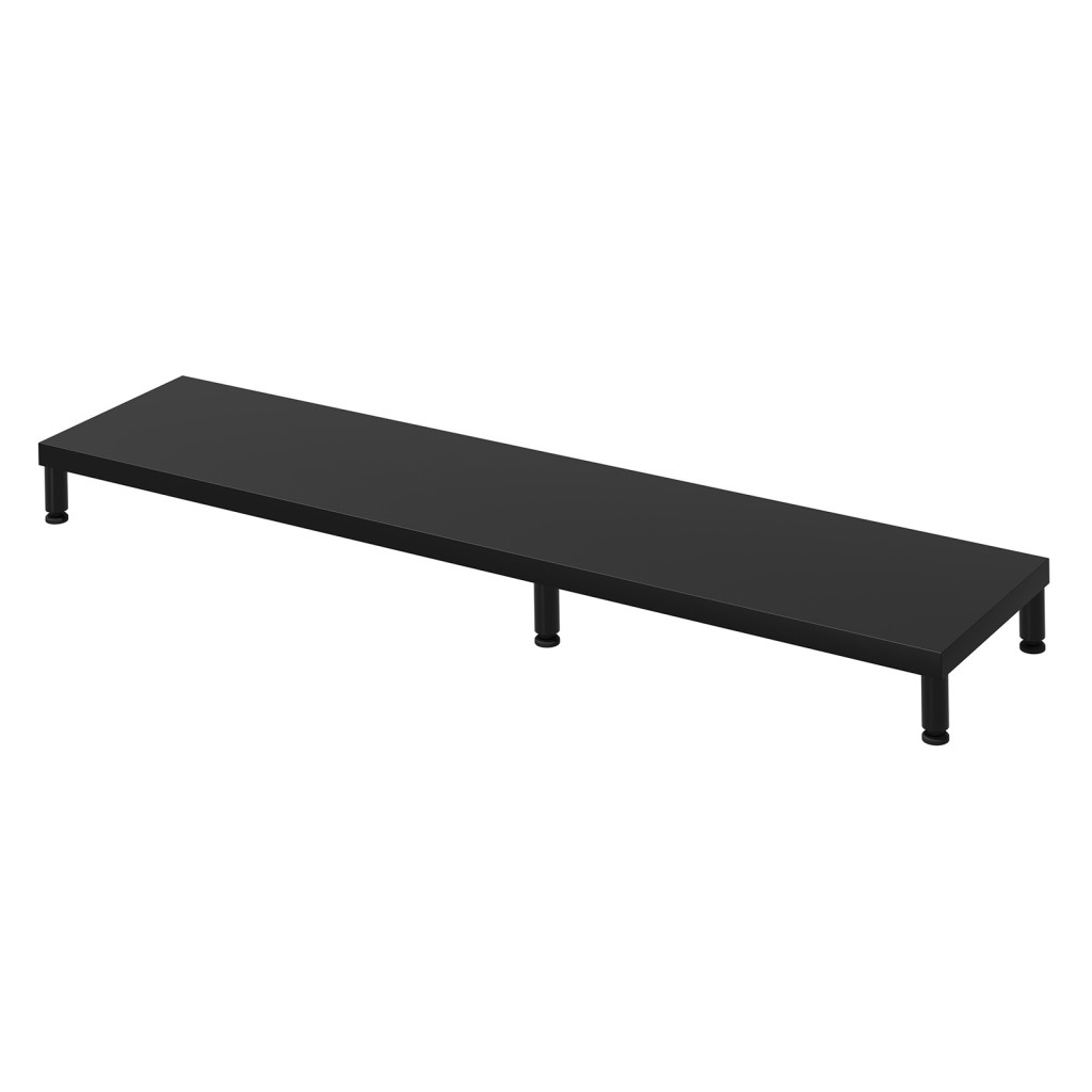 配送区分：SSサイズSN10X0F【新品/取寄品/代引不可】eモニタ台(丸脚・黒天板)W1300xD300 EMR-LCM13030BK※ご注文手続き後、当店より発送予定日または取寄商品の在庫有無・納期を記載したご注文確認メールをお送りいた...
