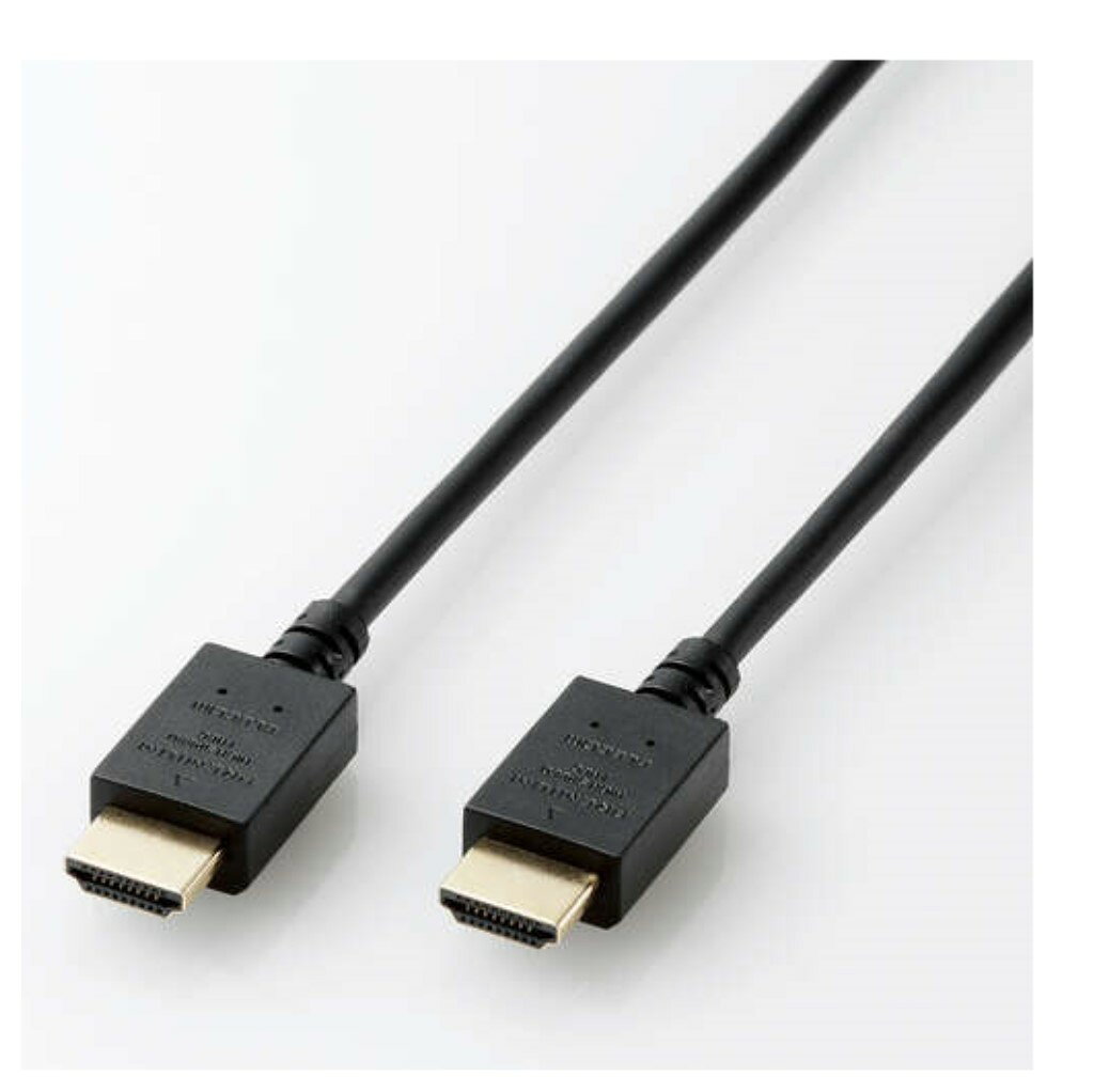 配送区分：SSサイズEL111AYHDMIケーブル/Premium/やわらか/2.0m/ブラック CAC-HDPY20BK※ご注文手続き後、当店より発送予定日または取寄商品の在庫有無・納期を記載したご注文確認メールをお送りいたしますので必ず...