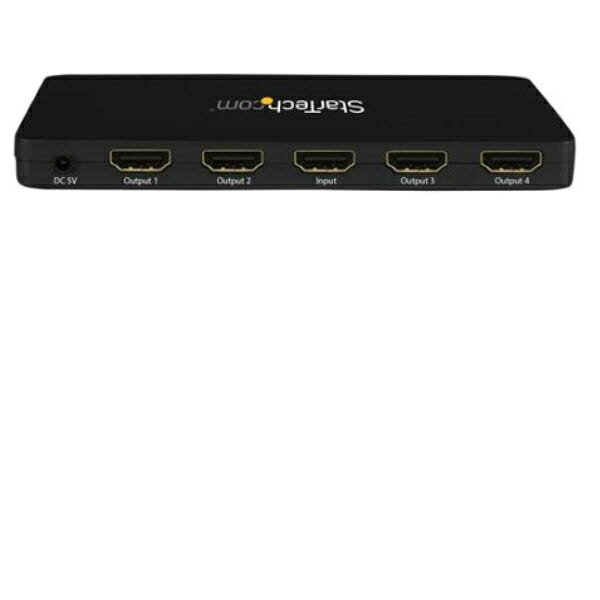 配送区分：FサイズZU200UV【新品/取寄品/代引不可】4出力対応 4K HDMI 分配器 アルミ筐体 HDMI オーディオ/ビデオ スプリッター 4K 30Hz ST124HD4K※ご注文手続き後、当店より発送予定日または取寄商品の在庫...