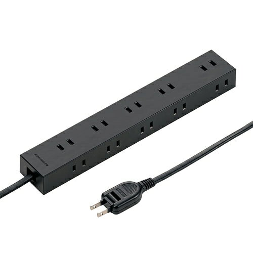 配送区分：FサイズSN10SHE【新品/取寄品/代引不可】電源タップ 2P 10個口 強力ネオジムマグネット シャッター付 TAP-2210-5BK※代金引換でのご注文はお受付できません。 ※ご注文手続き後、当店より発送予定日または取寄商品...