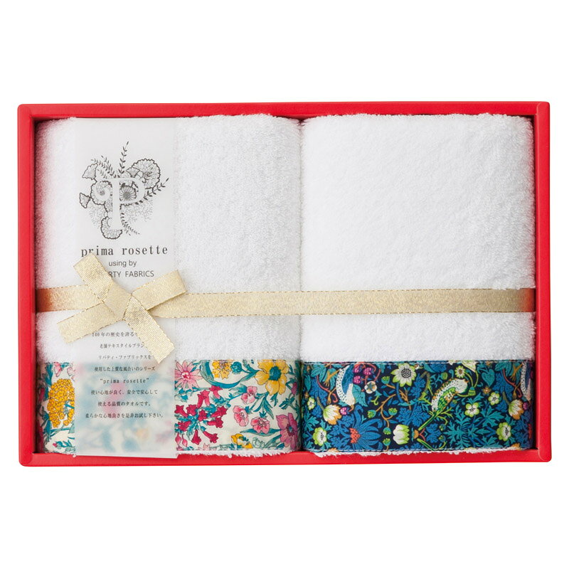 配送区分：SSサイズ【新品/取寄品/代引不可】【特選商品6】prima rosette using by LIBERTY FABRICS フェイスタオル2P YN PR-2425-YN※ご注文手続き後、当店より発送予定日または取寄商品の在庫...