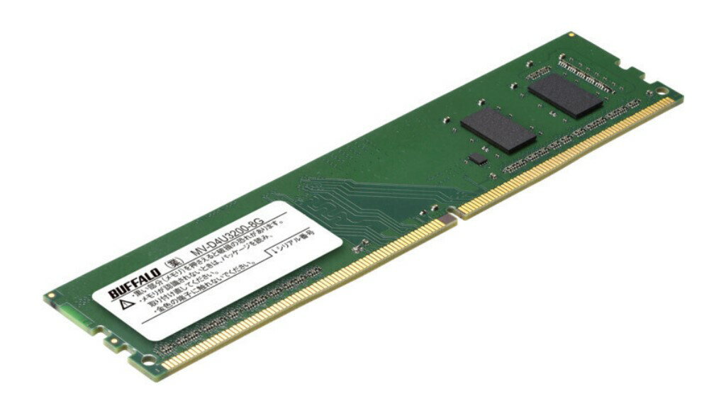 配送区分：SSサイズBF10AZX法人向けPC4-3200対応 288ピン DDR4 U-DIMM 8GB MV-D4U3200-8G※ご注文手続き後、当店より発送予定日または取寄商品の在庫有無・納期を記載したご注文確認メールをお送りいたし...