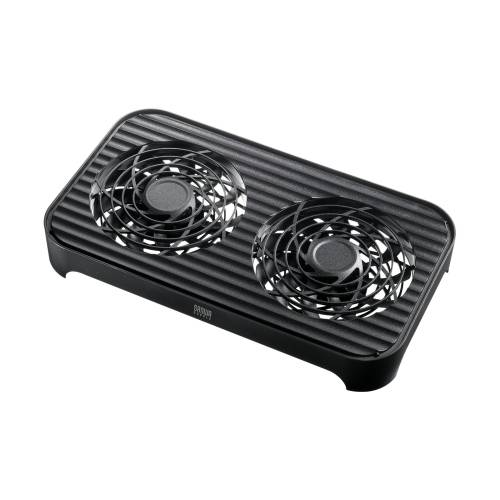 配送区分：SSサイズSN10XN2【新品/取寄品/代引不可】ルーター冷却クーラー 小型 ノートパソコン 周辺機器 静音ファン2基 熱暴走防止 USBケーブル接続 電源ON/OFF 2段重ね対応 TK-CLN32U※ご注文手続き後、当店より発...