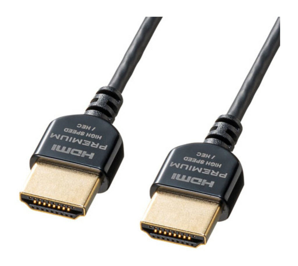 配送区分：SSサイズSN10QZ9プレミアムHDMIケーブル(スーパースリムタイプ) KM-HD20-PSS10※ご注文手続き後、当店より発送予定日または取寄商品の在庫有無・納期を記載したご注文確認メールをお送りいたしますので必ずご確認をお...