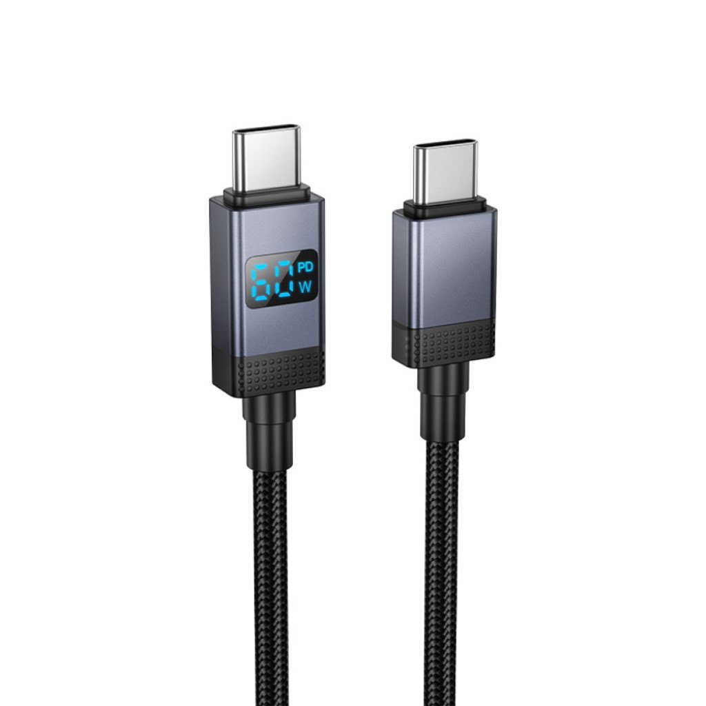 配送区分：SSサイズIK100PQ【新品/取寄品/代引不可】hoco X118 PD60W デジタルディスプレイケーブル X118-CC-BK※ご注文手続き後、当店より発送予定日または取寄商品の在庫有無・納期を記載したご注文確認メールをお送...