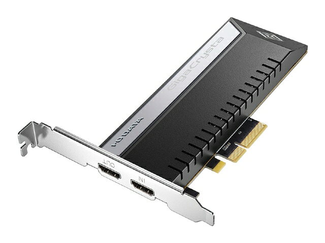 配送区分：FサイズIO106Q2【新品/取寄品/代引不可】4K/60p記録対応 ソフトウェアエンコード型 PCIeキャプチャーボード GV-4K60/PCIE※ご注文手続き後、当店より発送予定日または取寄商品の在庫有無・納期を記載したご注文...
