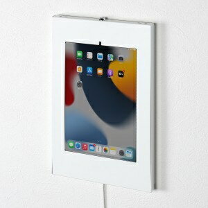 配送区分：SSサイズSN10S6V【新品/取寄品/代引不可】iPad用スチール製ケース(ホワイト) CR-LAIPAD16W※ご注文手続き後、当店より発送予定日または取寄商品の在庫有無・納期を記載したご注文確認メールをお送りいたしますので必...
