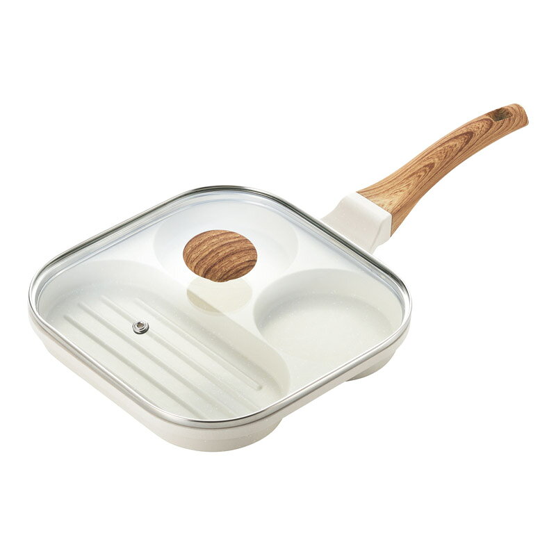 配送区分：SSサイズ【新品/取寄品/代引不可】【特選商品】　トリプルパン（ガラス蓋付）　　YJ3842※ご注文手続き後、当店より発送予定日または取寄商品の在庫有無・納期を記載したご注文確認メールをお送りいたしますので必ずご確認をお願い致しま...