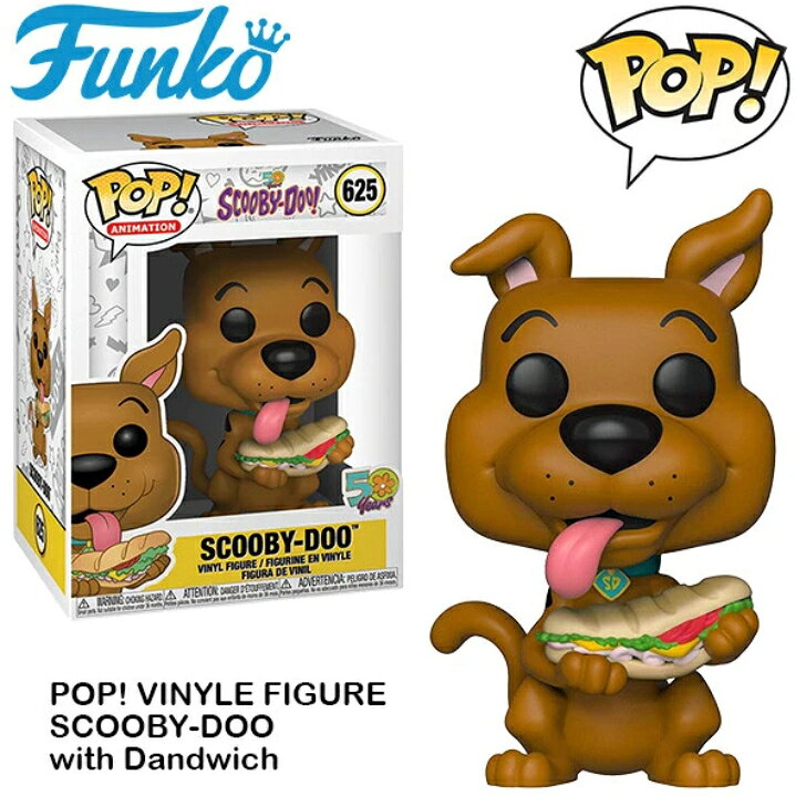 商品情報商品名【 スクービー ・ ドゥー 】 POP! ANIMATION VINYL FIGURE SCOOBY-DOO with SANDWICH ポップ ファンコ商品説明アメリカの TOY メーカー FUNKO のからアニメーションキ...