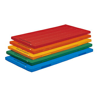■　商品詳細　■ 商品名 EカラーC止120×240×5 商品番号 EKM017 商品説明 サイズ=幅120×長さ240×厚さ5cm自重=15.9kgカラーをご指定くださいカラーコード（100=赤・200=オレンジ・400=黄・500=緑・...