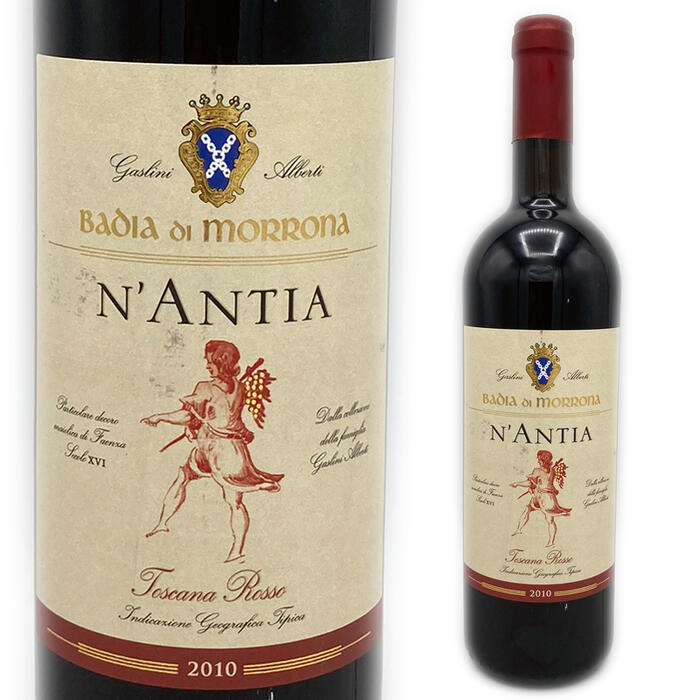 生産地：イタリア　トスカーナ 生産者：バッディア・ディ・モローナ 種類：赤ワイン ヴィンテージ:2010 品種:カベルネ・ソーヴィニョン50％、メルロ20％カベルネ・フラン30％ コメント：モローナはクオリティの高いトスカーナワインを生産す...