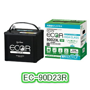 商品説明メーカー名GSユアサバッテリー 商品名EC-90D23R 商品内容バッテリー1台 保証書付き36か月または6万Km保障