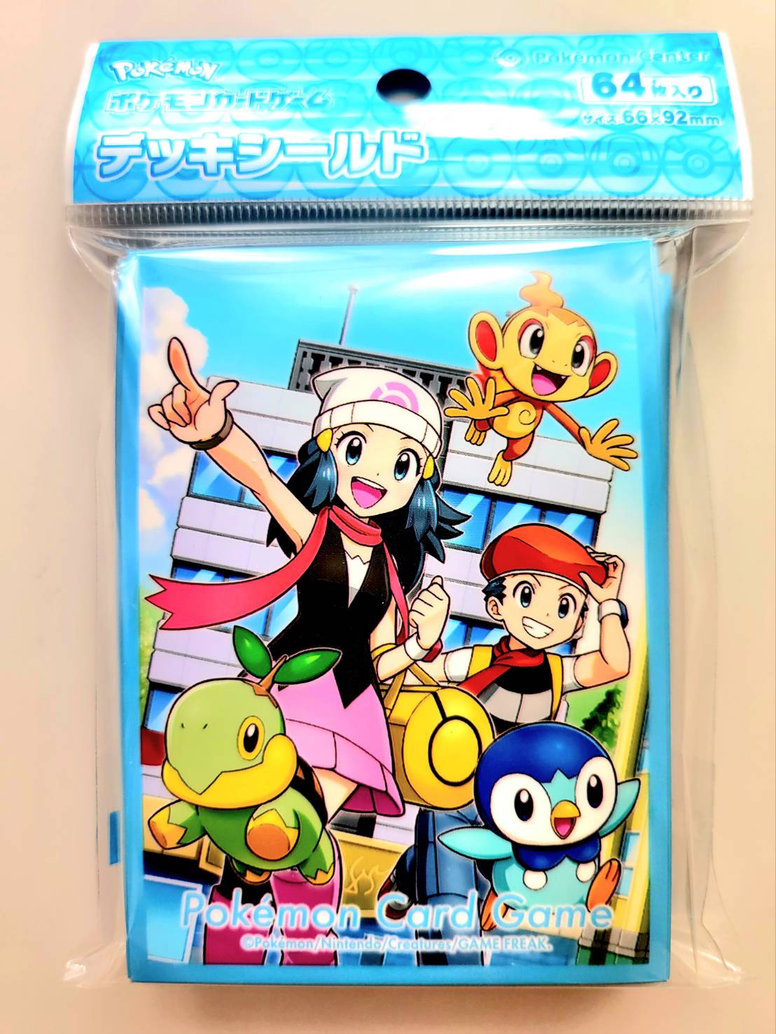 ポケモンカードゲーム デッキシールド コウキ＆ヒカリ