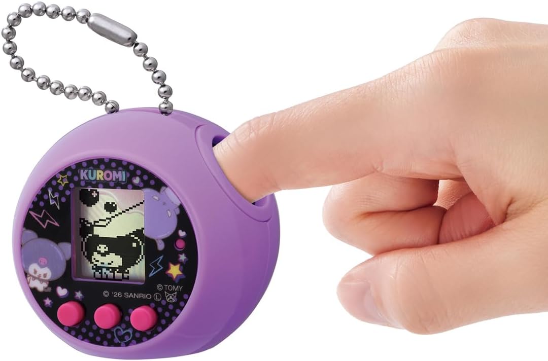 商品紹介 クロミが“ぷにぷにカワイイ”ぷにるんずに!? ずっと触りたくなる“ぷにぷに”触感「ぷにコミュ」鞄につけて持ち運びやすいキーチェーン付きのミニサイズ、“ぷに触感”液晶トイが登場! ・キャラクターと“ぷにぷに”コミュニケーションが楽し...