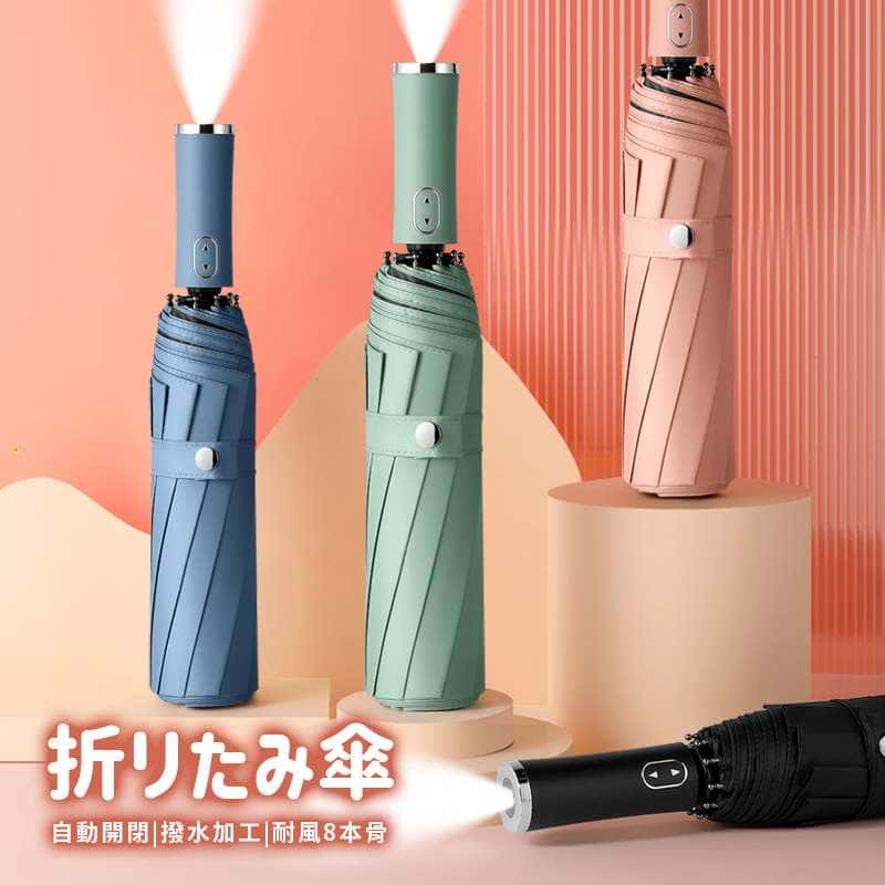 この商品について&nbsp;ワンタッチ 自動開閉ボタンを押すだけで自動開閉できる使い勝手の折りたたみ傘。荷物を持っている時や車の乗り降りの時など、片手で開閉できて便利です。※傘を閉めた際の柄の部分は手動での収納が必要です。※最初は少し硬いで...