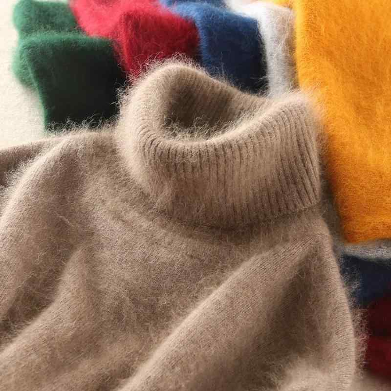 ニット メンズ 男性用 タートルネック セーター プルオーバー ゆったり 厚手 ウール混紡 秋冬 あったか オフホワイト ブラック グレー キャメル ブルー ブラウン レッド グリーン ネイビー・スタイル: プルオーバー・フィット: ゆった...
