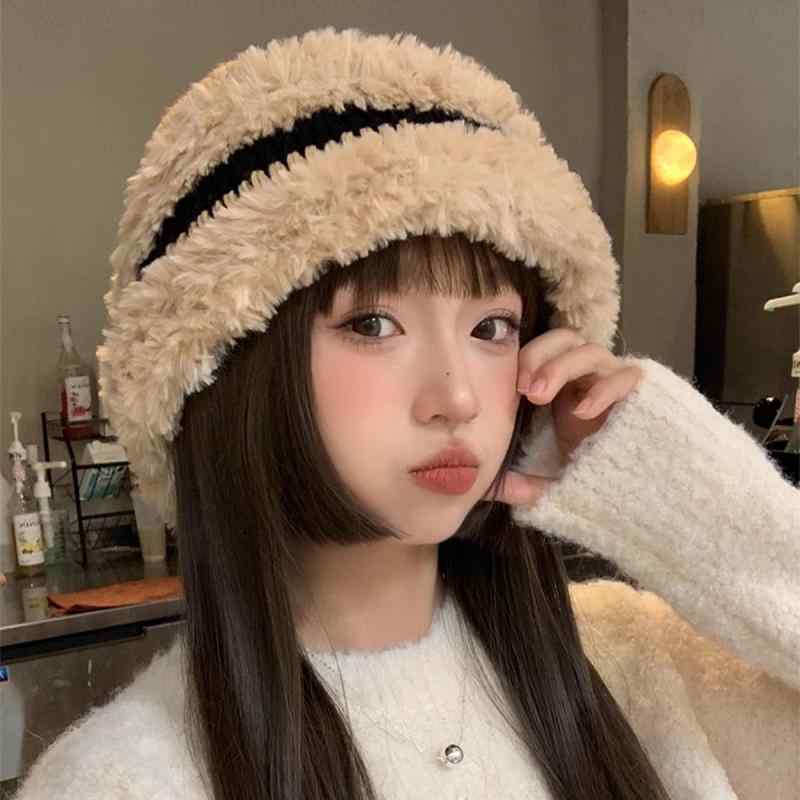 2個セットニット帽 レディース 秋冬 防寒 あったか かわいい 兔毛 短つば バケットハット オレンジ ベージュ ホワイト・製品カテゴリ: ニット帽・帽子の種類: ニット帽・帽子のつば: 短い・サイズ: M（56-58cm）・機能: 日焼け...