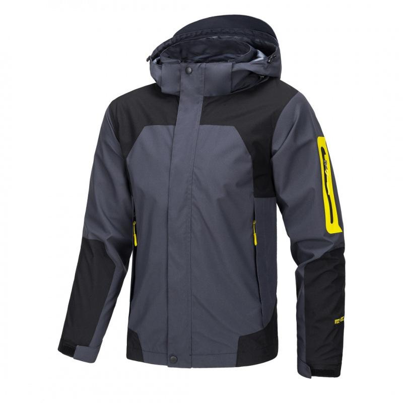 マウンテンパーカー メンズ レディース 薄手 防水 防風 フード付き ジャケット アウトドア 登山 春秋 サイズ 米白 グレー デニムブルー ブラック ピンク系・項目: 綿服マベスト・項目: 韓版・項目: 成人・項目: 男性・項目: スリム...