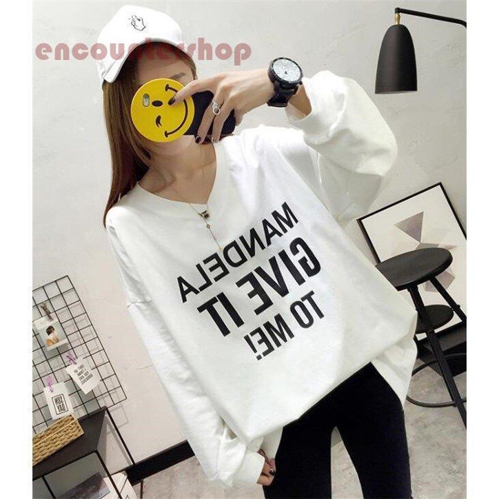 カットソー ブラウス レディース Tシャツ 長袖 春 ファッション カジュアル トップス 2019 20代 30代★素材：コットン【サイズ】サイズ：　　M：着丈64cm　バスト108cm　袖丈58cm　肩幅46cm　L：着丈66cm　バスト...