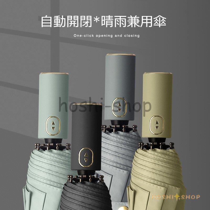 【商品名】：折り畳み傘 日傘 雨傘【生地】：ポリエステル【カラー】：グリーン、ピンク、グレー、ブラック、カーキ、ブルー【中棒】：ステンレス*骨の本数：10本 *収納時全長： 3段折32cm*開く時直径：102cm*重さ：約500g【商品説明...