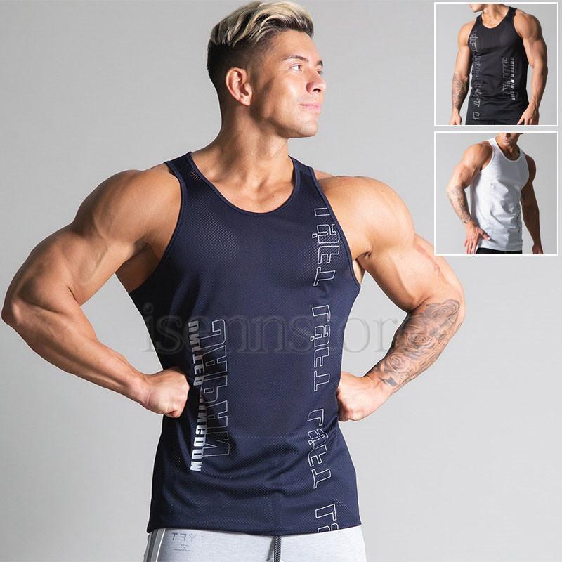 素材：ポリエステルサイズ：バスト/着丈cmM 94 66L 98 68XL 102 702XL 106 723XL 110 74※素人採寸ですので、多少の誤差はご容赦下さい。タンクトップ メンズ ノースリーブ Tシャツ メッシュ 吸汗 速乾...