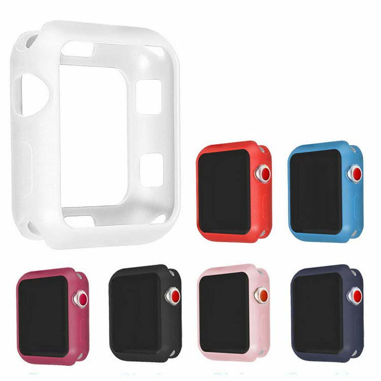 Apple Watch Series 6/5/4 Apple Watch SE ケース 耐衝撃 TPU ケース 40mm シンプルでおしゃれなアップルウォッチ Series 4 カバー適合：Apple Watch Series 6/5/4 ...