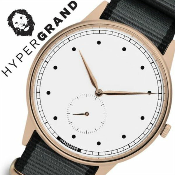 ハイパーグランド[HYPERGRAND]HYPER GRAND(ハイパーグランド)は、「ファッションに合わせて腕時計も着替えて、本当の意味でオシャレを楽しもう！！」という理念のもとに誕生したシンガポールの腕時計ブランドです。日々、自分たちが...