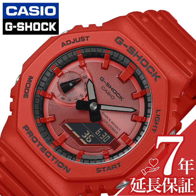 カシオ[CASIO]1974年、機械式からクオーツ式へと切り替わる技術変革期に時計事業へ進出。1983年、カシオ計算機より「壊れない腕時計」としてG-SHOCK誕生。外殻から独立した内部機構とポリウレタン製の衝撃吸収材等によりアイスホッケー...