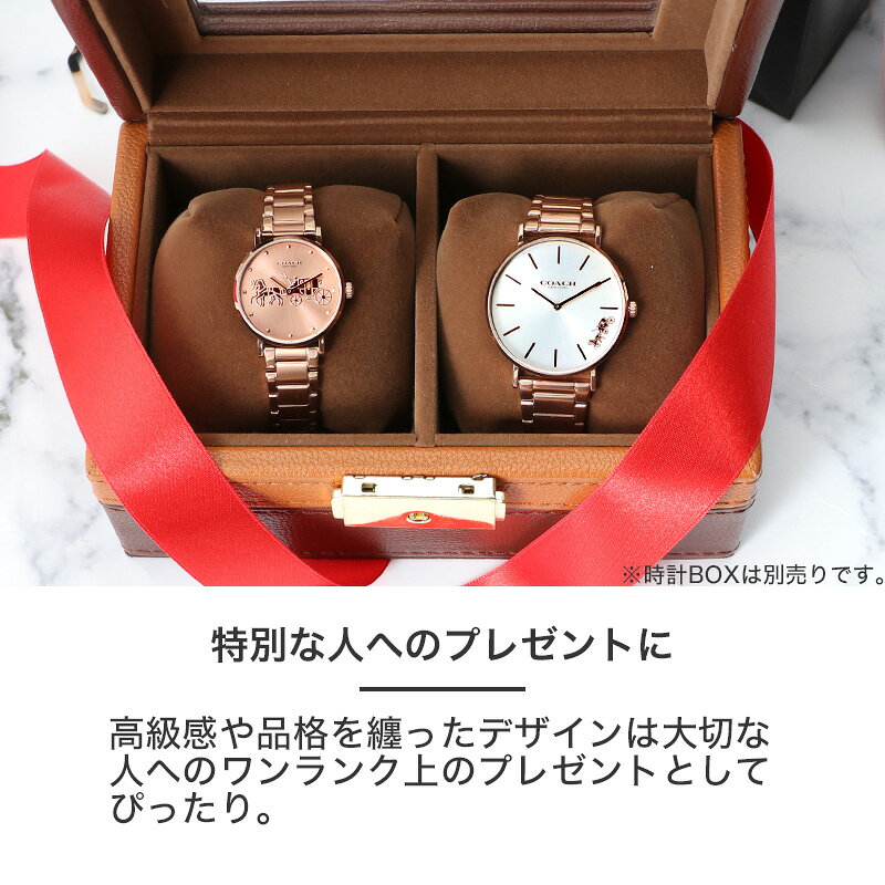 【楽天市場】コーチ 腕時計 COACH 時計 PERRY ペリー 14503576 14503793 ローズゴールド シルバー レディース ...