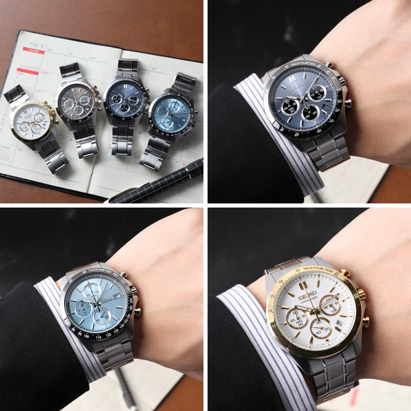 【楽天市場】【当店限定セット】セイコー 時計 SEIKO 腕時計 セイコー時計 クロノグラフ MOD メンズ 男性 プレゼント ギフト ...
