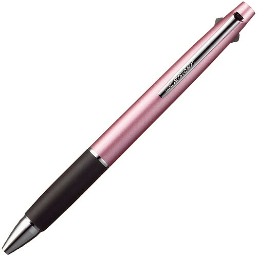 ●ボール径0.5mm、軸色はライトピンクの3色ボールペンです。●クセになる、なめらかな書き味。●くっきりと濃い描線。●優れた速乾性で手が汚れるといったストレスを軽減。●持ちやすいラバーグリップ。●インク種類／油性顔料●インク色／黒、赤、青●...
