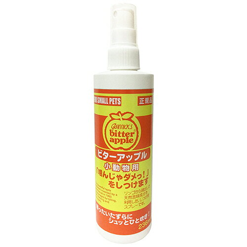 ●困ったいたずらにシュッとひと拭き！小動物用のしつけ用スプレーです。●リンゴから抽出した天然苦味成分を利用しています。●対象／小動物●内容量／236ml●メーカー／ニチドウ●型番／030468●JANコード／4975677030468※メー...