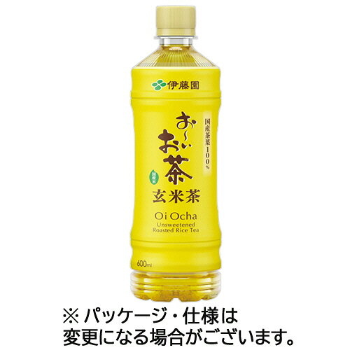 ●玄米茶・600mLペットボトル、24本セットです。●タイプ／ペットボトル●内容量／600mL●賞味期限／商品の発送時点で、賞味期限まで残り90日以上の商品をお届けします。●ラベル／ラベル付●シリーズ名／お〜いお茶●1ケース＝24本※メーカ...