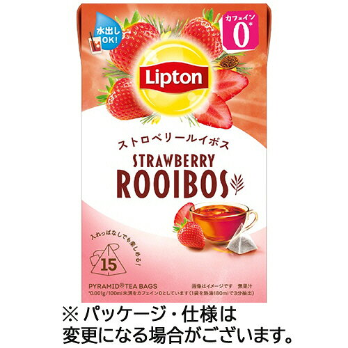 ●ストロベリールイボス15バッグ入×3箱セットです。●水出しOK。●タイプ／ティーバッグ●内容量／30g●原材料／［原材料］ルイボス（南アフリカ共和国）　［添加物］香料●賞味期限／商品の発送時点で、賞味期限まで残り240日以上の商品をお届け...