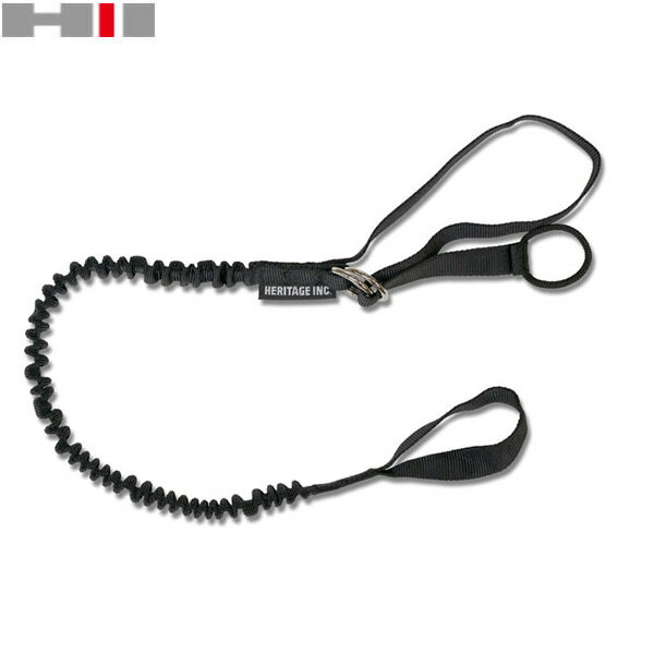 ピッケルバンド リスト式 手首に固定するタイプです。 チューブ状のナイロンテープを使用し、そのテープ内にショックコードを内蔵することでテープが伸縮するので、ブッシュなどにバンドが引っかかりにくくなっています。 ・ループ先端からリング付根まで...