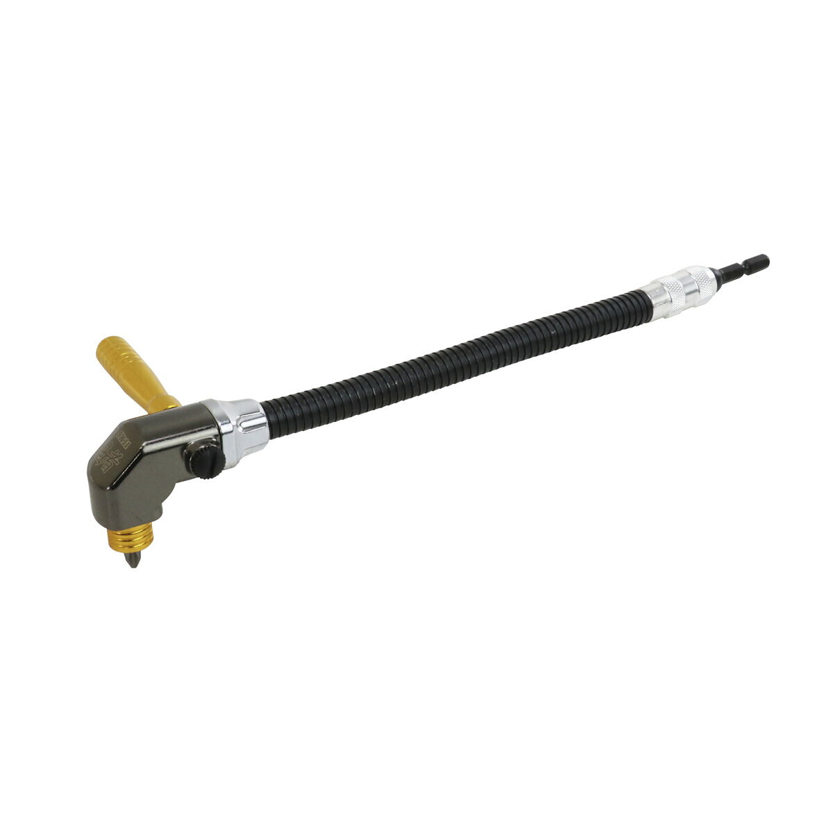 ●接合金具やカーテンボックス等の取り付け作業に。 ●高耐久強靭ギアで長寿命。 ●クイックチャックは両頭ビットをしっかり固定します。 ●握りやすく固定しやすいアルミハンドル付。 ●直角アングルは固定しやすく打ち込みやすい90度設計です。 ●コ...