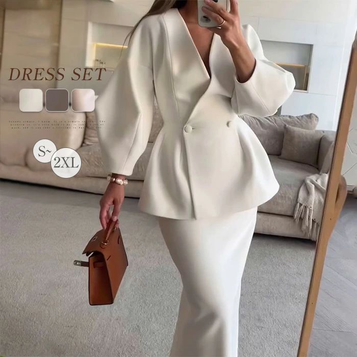 商品名 yym-fd-124 カラー （写真参照） ※お客様ご使用のPC環境により商品画像のカラーが多少異なる場合があります。仕入時期により多少デザインなど異なる場合があります。ご了承ください。 サイズ（CM） S スカート：着丈91 ウエ...