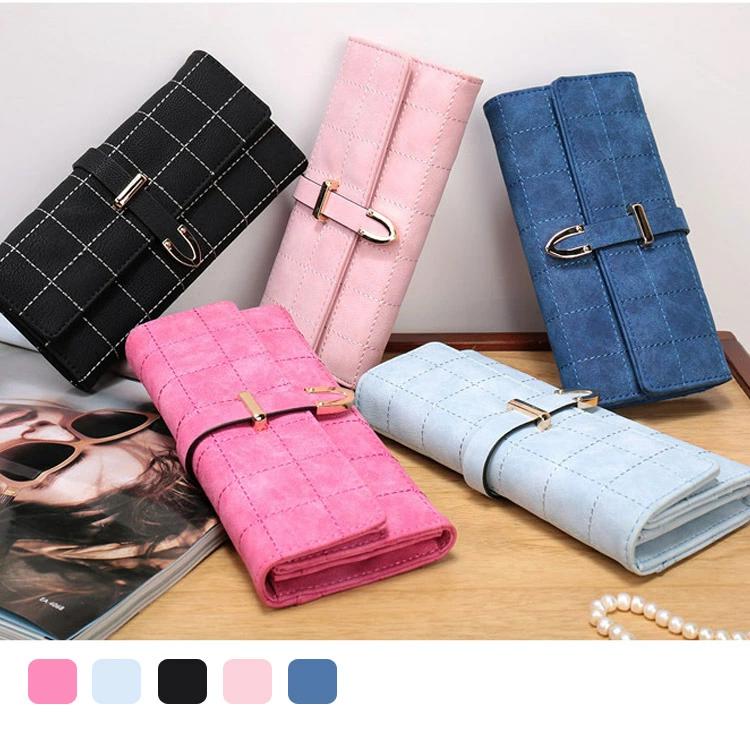 商品名：財布 カラー：ブラック,スカイブルー,ネイビー,ピンク,ローズレッド　 サイズ：フリー 素材：PUレザー 生産国：中国 【注意事項】 1商品写真はできる限り実物の色に近づけるよう加工しておりますが、 お客様のお使いのモニター設定、お...