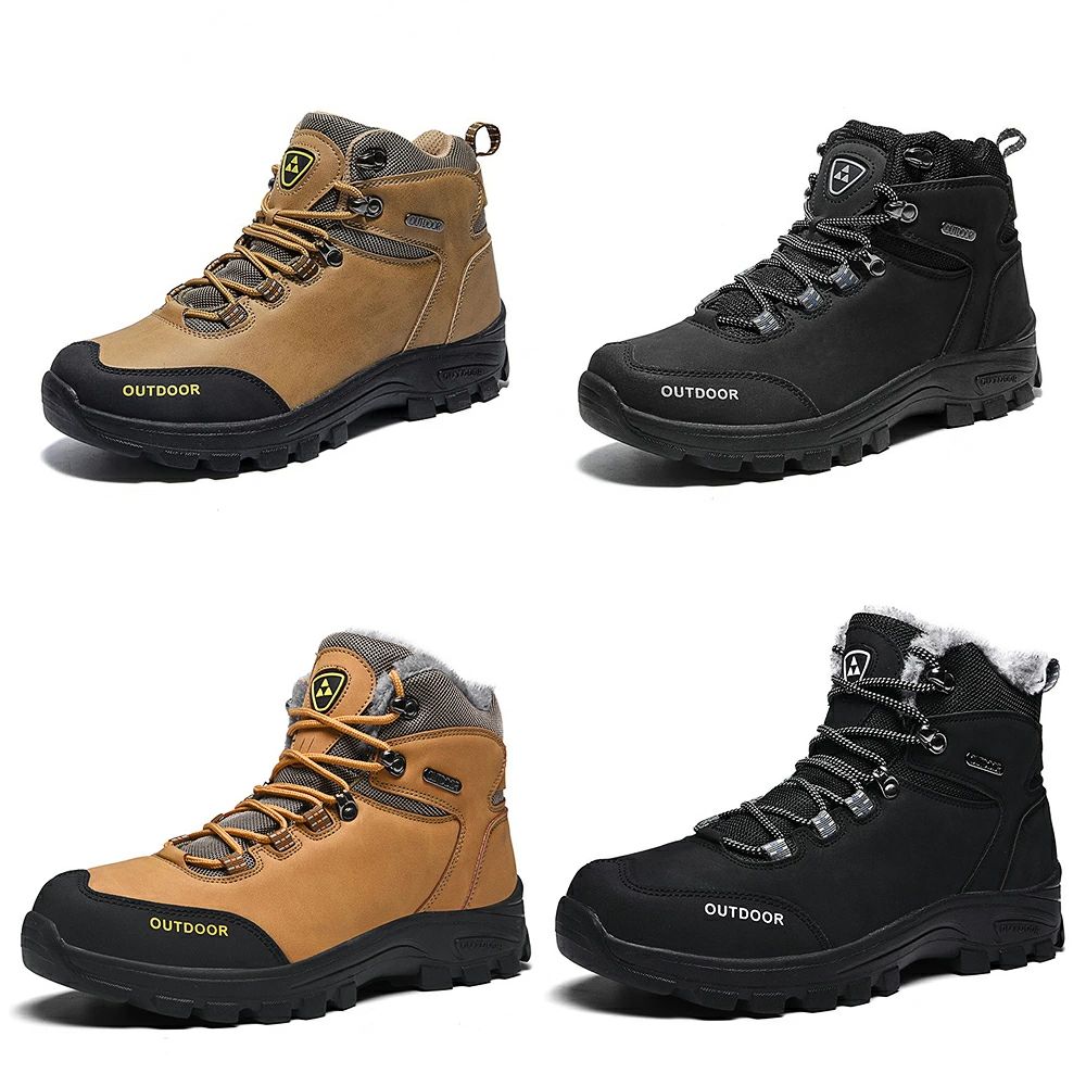 撥水機能 アウトドアシューズ トレッキングシューズ メンズ ローカット 4e ハイキングシューズ メンズ 登山靴 ウォーキングシューズ スリッポン アウトドア カジュア ル メンズ 耐摩耗性 ハイカット 24.5cm-28.0cm 履き口の...