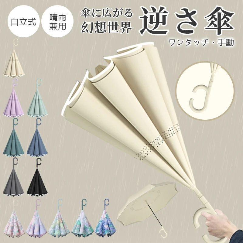 関連の商品 --商品詳細-- ★★★商品仕様★★★名称：高級感溢れる竹製傘　重さ：450g カラー：ネイビー/グリーン/ブルー/イエロー 素材：ポリエステル+金属+竹サイズ：86*121cm ★★★商品説明★★★ 【高級天然竹グリップ】ハイ...