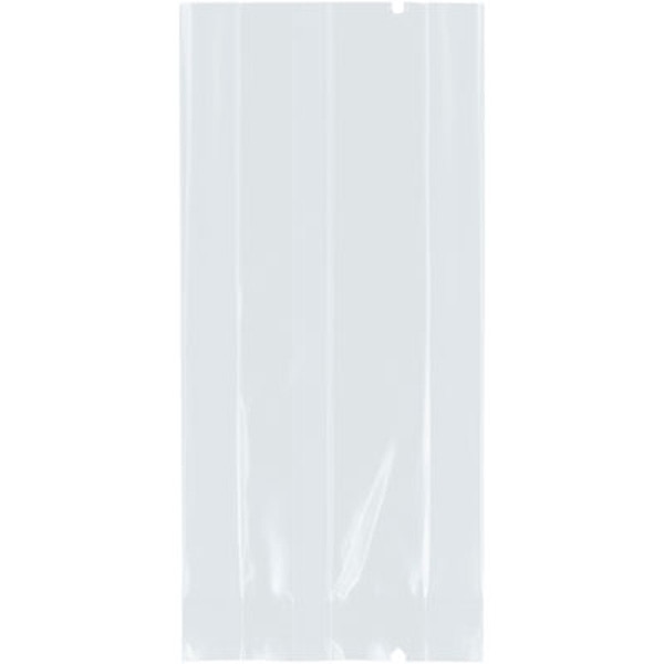 合掌ガゼットGTN（冷凍可）＃18　バラ（1袋/100枚入）【規格内容】仕上幅65（マチ25）×長さ140mm【厚み】0．06mm 脱酸素剤対応、冷凍対応、ノッチ付厚みのあるお菓子を、ぴったりと包みます。 【商品説明】 【規格内容】仕上幅6...