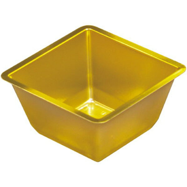 【バラ販売】おせちトレー　S－65－9（金）（1袋/100枚入）【規格内容】幅58×奥行58×高さ32mm おせち、仕出し、弁当、オードブル、香の物など、幅広くご使用いただける小型カップです。 【商品説明】 【規格内容】幅58×奥行58×高...