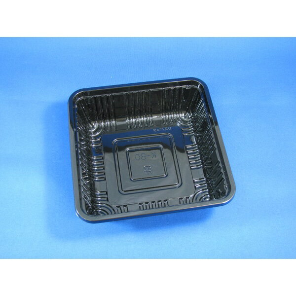 【ケース販売】リスパック フルーツ容器フルーツ　K－80　黒（1ケース/1600枚入）【規格内容】幅220×奥行123×高さ62mm 季節の果物を入れるのに最適。透明性の高い容器で新鮮さを演出。 【商品説明】 【規格内容】幅165×奥行16...