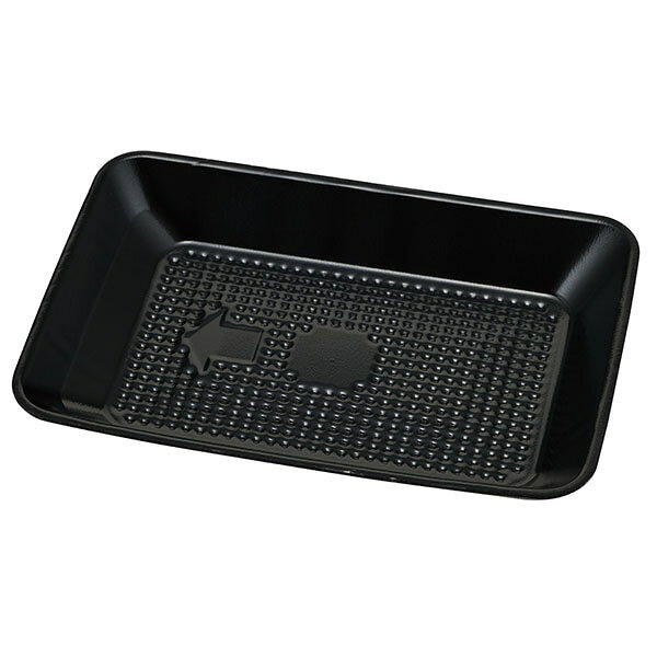 【ケース販売】イチゴ容器　PSTR1812平　黒（1ケース/1800枚入）4940221207450 いちごの大粒化に対応した平詰め用PSPトレー。 【商品説明】 【規格内容】幅180×奥行124×高さ25mm【材質】PSP【色】黒【柄】柄...