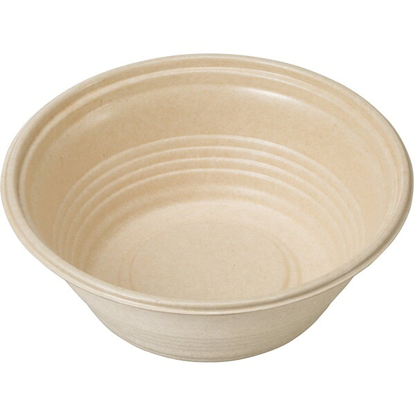 【ケース販売】パルプモールド（紙）容器　KMP丼170本体　ナチュラル（1ケース/450個入）4580319658933 パルプモールド（紙）で出来た丼や麺類にぴったりの形状の食品容器（本体）です。 【商品説明】 【規格内容】直径Φ170×...