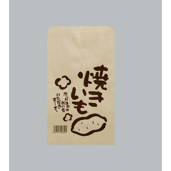 【ケース販売】焼きいも袋（たて柄）　161X285（1ケース/1000枚入）4977017403505 袋1枚単位でJANコードナンバーを付けていますので、陳列などの販売がしやすくなっています。 【商品説明】 【規格内容】幅161×長さ28...